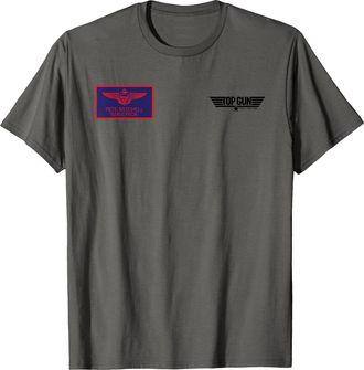 Top Gun Pete Mitchell Maverick Brustabzeichen T-Shirt