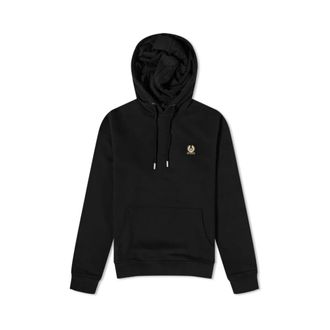 Belstaff Phoenix Patch Hoodie Schwarz - - Sweatshirts & Hoodies - Herren - Schwarzk - S