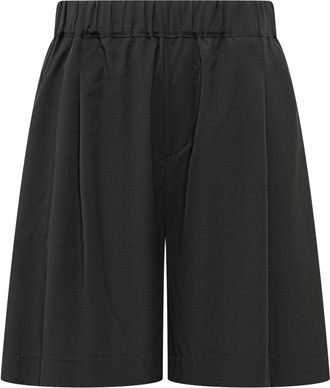 A Paper Kid Homme, Shorts, Noir, Taille: XL Fresh Wool Bermuda