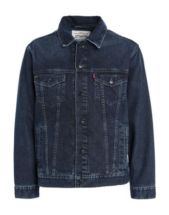 Levi's WELLTHREAD RELAXED TRCKR DARK INDIGO - WORN IN