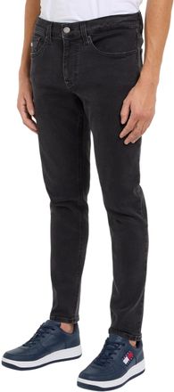 Tommy Jeans Herren Jeans Hose Austin Slim Fit, Blau (Denim Black), 38W/34L