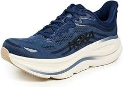 Hoka One One Hoka Bondi 9 pour homme, Bleu nuit/bleu marine universitaire, 12.5 Wide