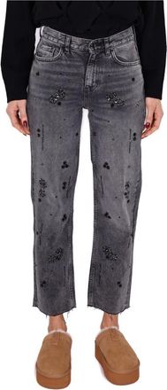 Liu Jo Femme, Jeans, Gris, Taille: W28 Jean Slim