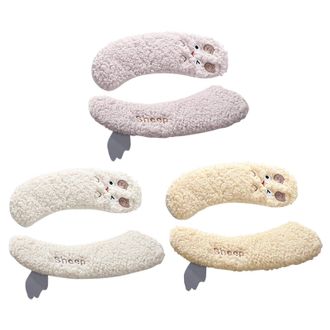 Generic 3 Paar WC-Sitzbez&uuml;ge - Weiche Lammfell-WC-Sitzkissen | Wiederverwendbare Badematte, waschbar und warm, bequem f&uuml;r Da, Dekoration