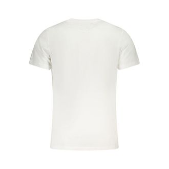 Tommy Hilfiger Logo-Embroidered Cotton T-Shirt - White
