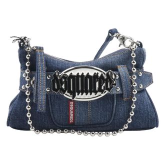 Dsquared2 Femme, Sacs, Bleu, Taille: ONE Size Sacs &agrave; &eacute;paule