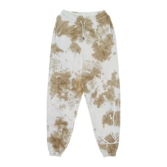 Karl Kani Tie Dye Sweatpants Wei&szlig;/Sand - - Trousers - Herren - Beige - L