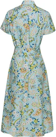 Brigitte von Sch&ouml;nfels Midikleid Paisley-Hemdblusenkleid