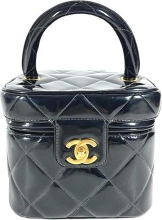 Chanel Sac &agrave; main Matelass&eacute; doccasion - Femme - Pre-owned - Noir - Taille: ONE Size