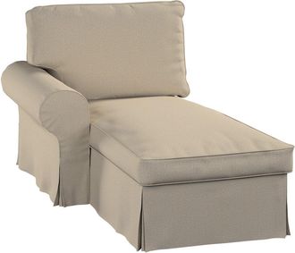 Dekoria Ersatz f&uuml;r Bezug f&uuml;r Ektorp R&eacute;camiere Links Sofahusse passend f&uuml;r Modell Ektorp beige