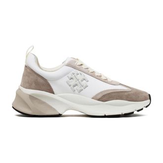 Tory Burch Wei&szlig; Creme Gl&uuml;ck Sneakers - - Shoes - Damen - Mehrfarbig - 35 EU
