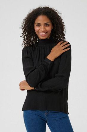 Kaffe Langarmbluse Langarm-Bluse Trine