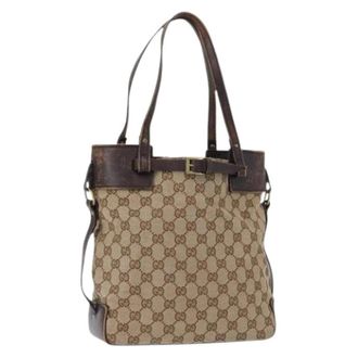 Gucci Pre-owned Tote Bag - - Pre-owned - Damen - Beige - ONE SIZE