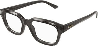 Chlo&eacute; Femme, Accessoires, Gris, Taille: 54 MM Lunettes de vue carr&eacute;es