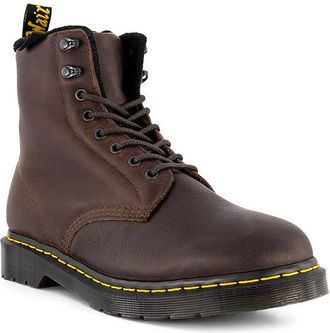 Dr. Martens Herren Schnürboots braun Glattleder