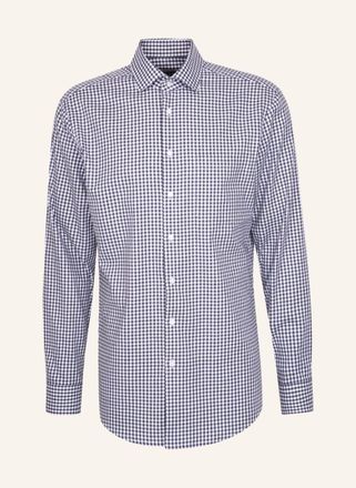 Seidensticker Seidensticker Flanellhemd Regular Fit blau