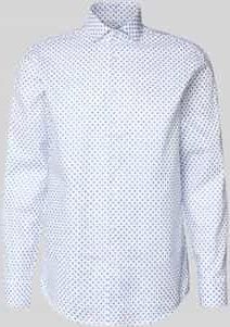 Seidensticker Slim Fit Business Hemd aus Baumwolle mit Kentkragen