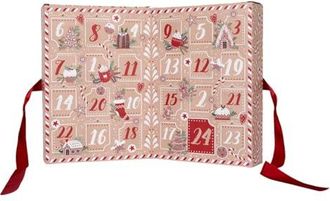 The Home Deco Factory BO0159, Adventskalender-Duftkerzen 24 Tage Weihnachten Ingwer, elegant und festlich, fesselnder Duft, lange Haltbarkeit, Heimdekoration, 214 x 305 x 1