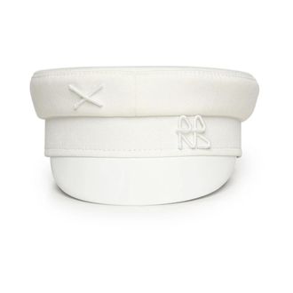 Ruslan Baginskiy Logo-verzierte Schirmm&uuml;tze im Baker-Boy-Stil - - Accessories - Damen - Wei&szlig; - S