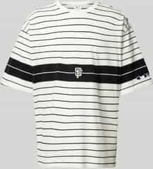 Champion Oversized T-Shirt mit Label-Stitching