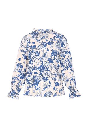Usha Bluse Frauen Himmelblau
