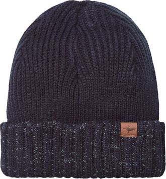 Sealskinz Bacton wasserdichte Beanie mit Manschette für kaltes Wetter - Marineblau, S/M