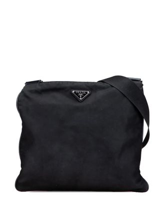 Prada sac &agrave; bandouli&egrave;re &agrave; fermeture zipp&eacute;e (2013-2025) - Noir