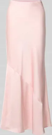 Neo Noir Flared Fit Maxirock aus Satin Modell Nina