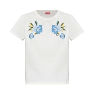Kenzo Femme, Tops, Blanc, Taille: 40 FR T-shirt