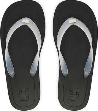 Tommy Jeans Zehentrenner Tjw Cleated Jelly Summer Sandal EN0EN02954 Wei&szlig;