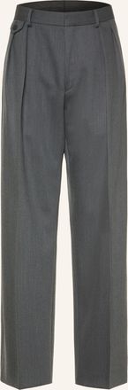 HUGO BOSS Anzughose 2plt Loose Fit grau