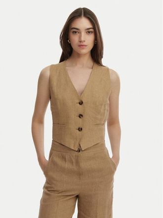 Marella Anzugweste Emme by Marella Veranda 2615151032 Beige Regular Fit
