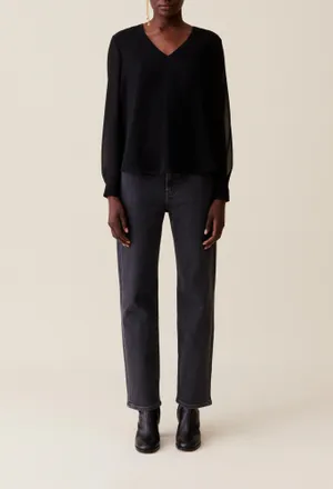 Claudie Pierlot Blouse fluide transparente