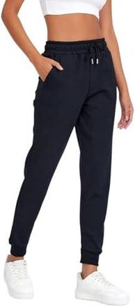 Comeor Pantalons de survêtement COMEOR pour femmes : pantalons de sport longs en coton, pantalons dentraînement, pantalons décontractés pour femmes à coupe c