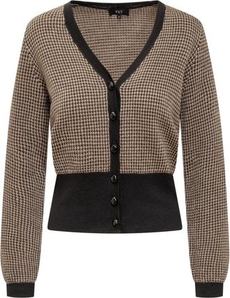 Fay Femme, Pulls, Multicolore, Taille: 44 FR Cardigan &agrave; Manches Longues