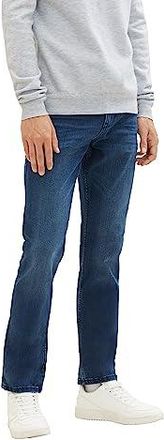 Tom Tailor 20622022 Josh Slim, Jean Josh Regular Slim Homme, 10172 - Mid Stone Blue Black Denim, 32W / 30L
