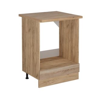 Vicco Herdumbauschrank R-Line, Herdschrank, Sonoma, 60 cm, AP Eiche