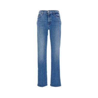 Mother Damen, Jeans, Blau, W24Gr&ouml;&szlig;e