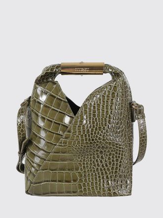 Maison Margiela Sac &agrave; main Japanese en cuir effet crocodile