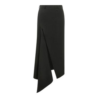 Givenchy Slashed Skirt - - Skirts - Damen - Schwarzk - XS