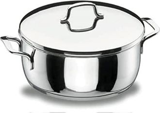 Lacor 90024 Bratentopf mit Deckel 24 cm Gourmet