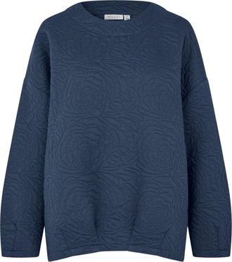 Masai SweaT-shirt &agrave; manches longues - Femme - Sweatshirts et sweats &agrave; capuche - Bleu - Taille: 38 FR