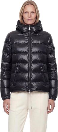 Moncler Glesse Hooded Short Down Jacket