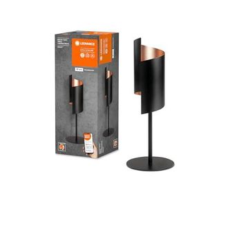 Ledvance SMART+ WiFi DECOR Tischleuchte, schwarz, 12W, 840lm, regulierbares Wei&szlig;licht, dimmbar, 3000-6500K, Lichtverteilung nach oben und unten, steuerbar per 