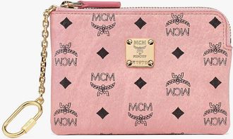 MCM Aren Kartenetui in Visetos SOFT PINK VISETOS