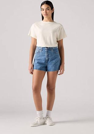 Levi's High Waisted Mom Shorts - Damen - Blau / Blau