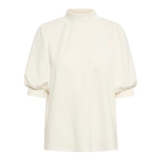 MY ESSENTIAL WARDROBE Puff Bluse Snow White Femininer Stil - - Blouses & Shirts - Damen - Beige - L