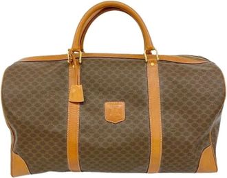 Celine unisex, Pre-owned, Brun, Taille: ONE Size Sac Boston Pre-owned