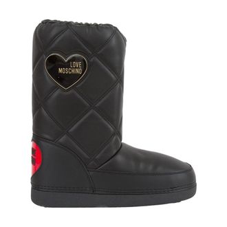 Love Moschino Schwarze St.ttod Sneakers - - Shoes - Damen - Schwarzk - 35 EU