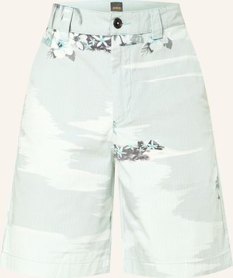 HUGO BOSS Chinoshorts Straight Fit gruen